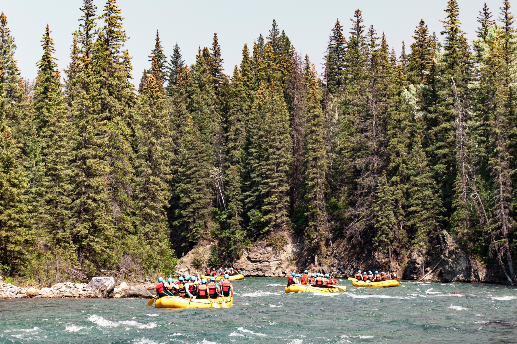 Kananaskis River Rafting - Journeyscape